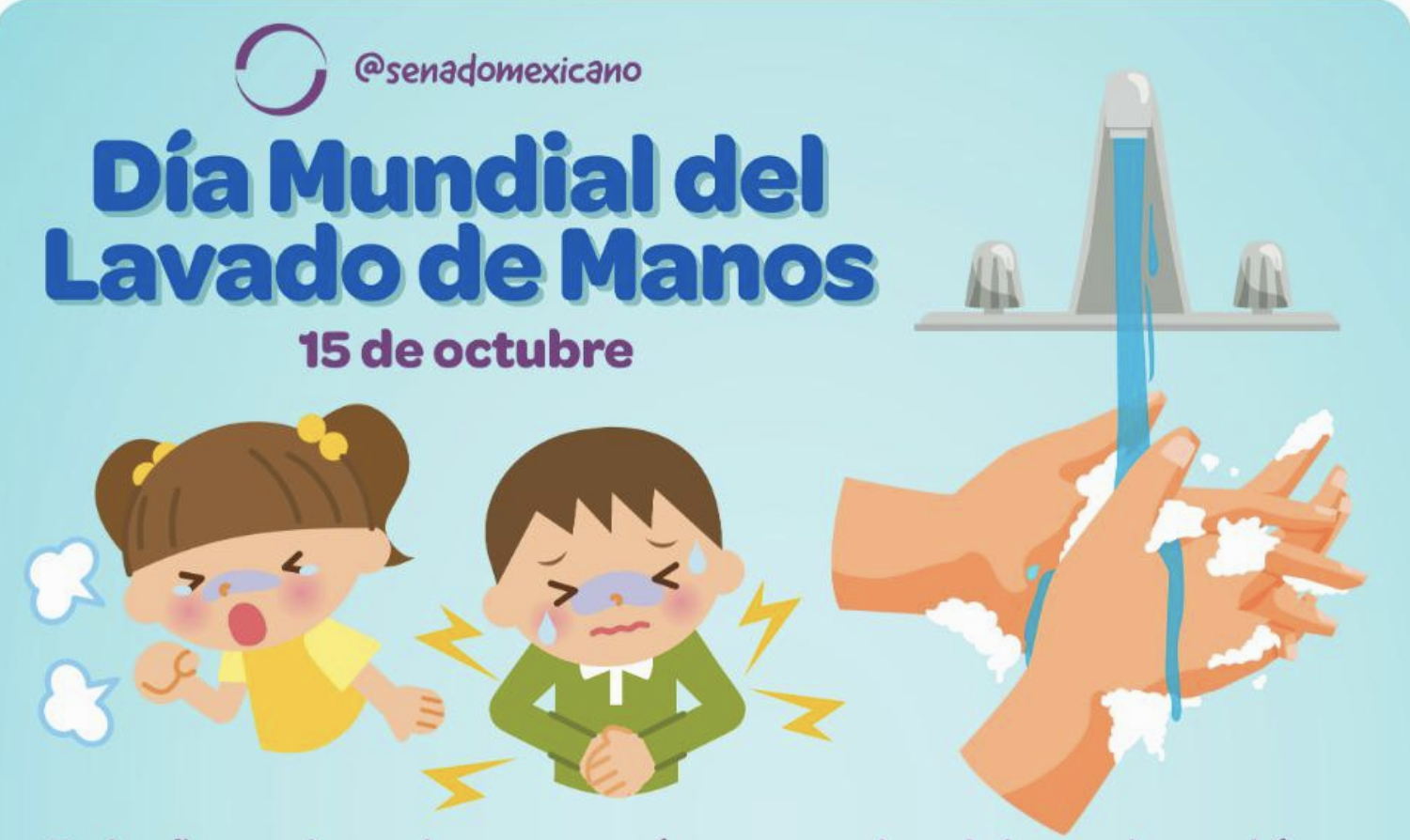 Día Mundial del Lavado de Manos 15 de octubre - Revista Macroeconomia