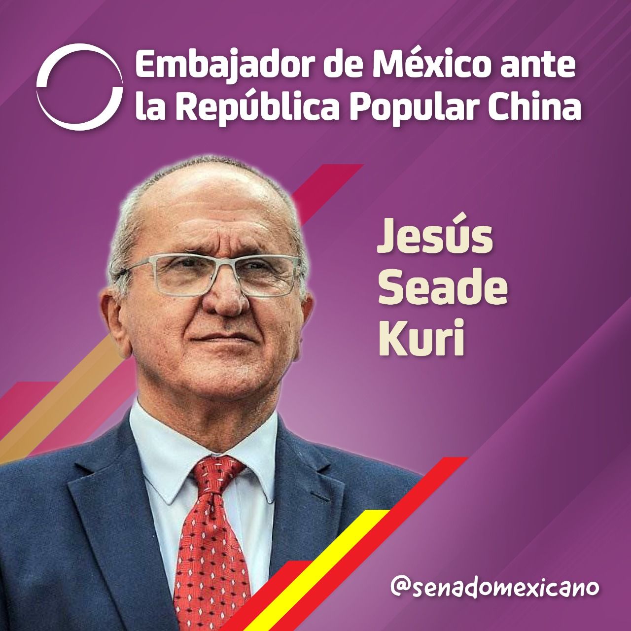 Jesús Seade Kuri, Embajador de México ante la República Popular China ...