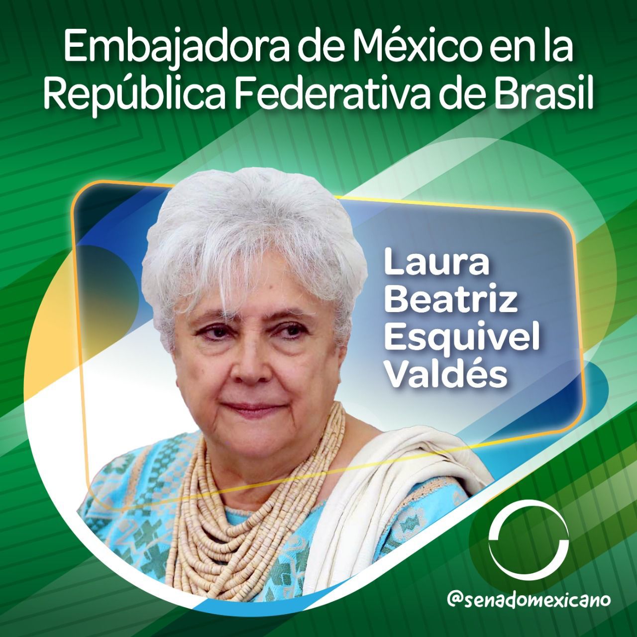 Laura Beatriz Esquivel Valdés, Embajadora de México en la República ...