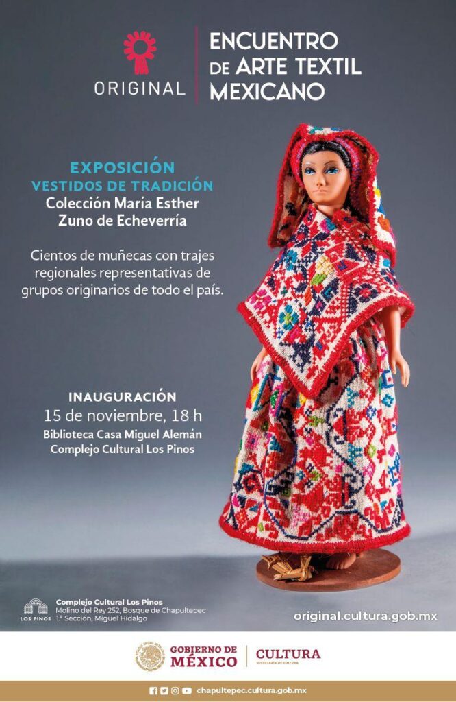 Exposición Vestidos de Tradición, Colección Maria Esther Zuno de ...